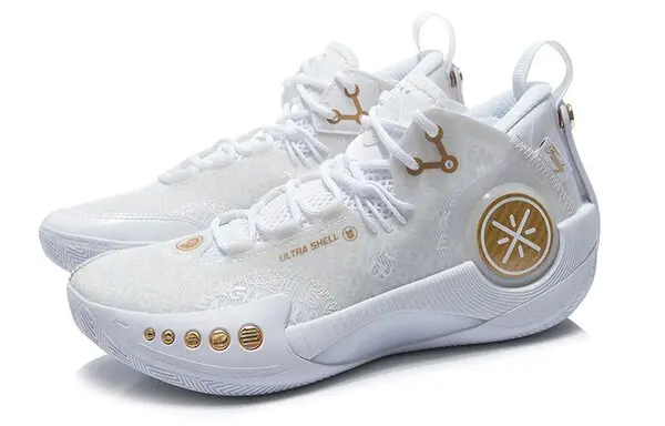 LI-NING Wade Shadow 3 Sneakers - White/gold