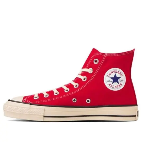 CONVERSE Chuck Taylor All Star J High Top Sneakers - Red/white