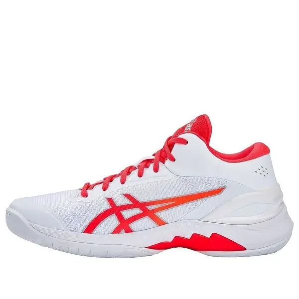 Asics Gel-burst 28 High-top Sneakers - White/red