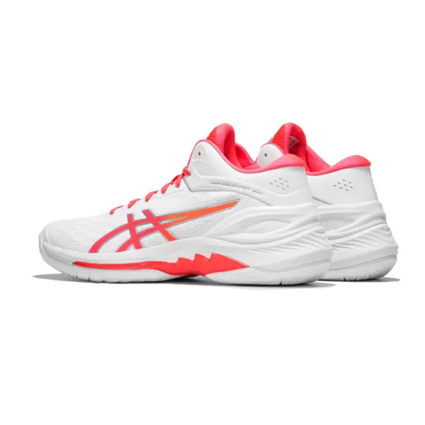Asics Gel-burst 28 High-top Sneakers - White/red