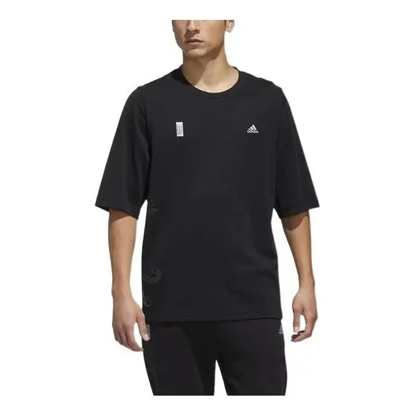 Adidas Tiger Print Crewneck T-shirt - Multi-color