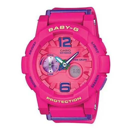 Casio Baby-g Bga-180-4b3 Analog-digital Watch - Pink