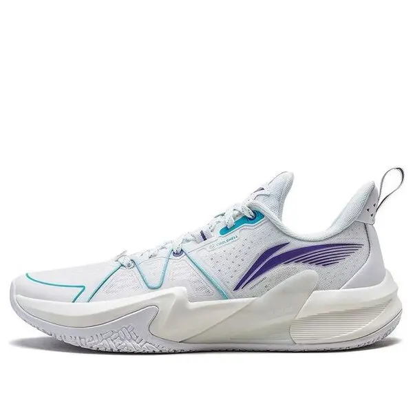 LI-NING Light Speed 1.5 Low Top Sneakers - White/blue/purple