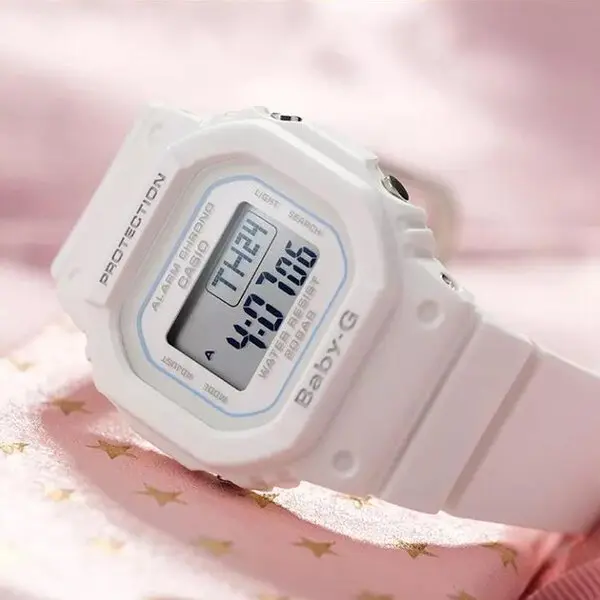 Casio Baby-g Water Resistant Watch - White