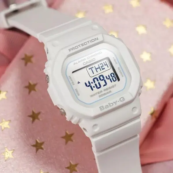 Casio Baby-g Water Resistant Watch - White
