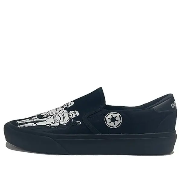 Adidas Star Wars Court Rallye Slip On Sneakers - Black