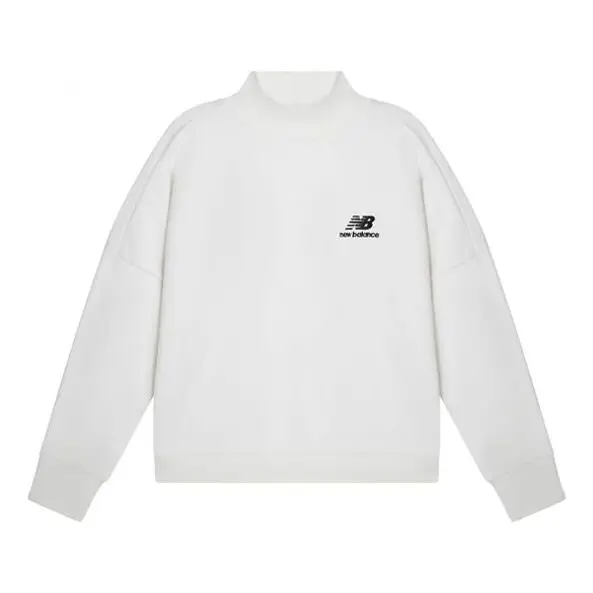 NEW BALANCE X Jhi Logo Printed Pullover - White/black