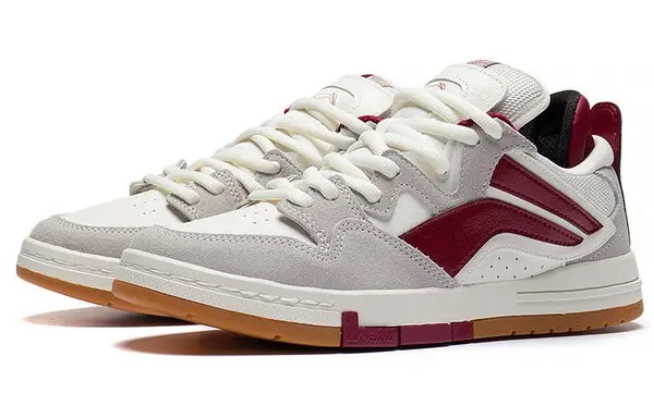 LI-NING Wave Pro Sneakers - Grey/white/red