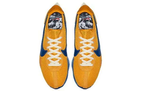 Nike Moon Racer Qs Athletic Sneakers - Yellow/blue