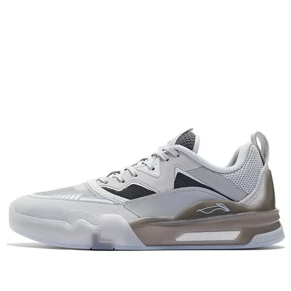 LI-NING Ellington Skateboarding Shoes - Grey/white