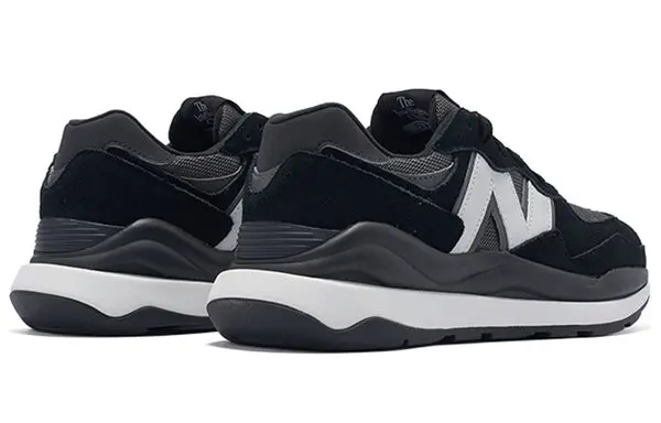 NEW BALANCE 57/40 Athletic Sneakers - Black/white