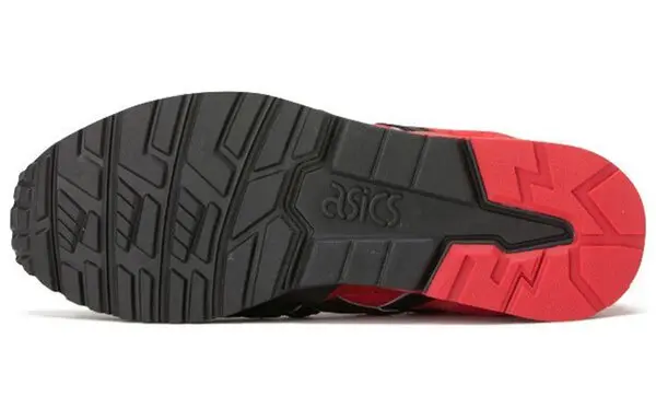 Asics Gel-lyte "red Black - Red/black