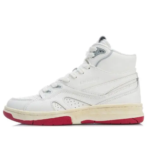 LI-NING 937 Deluxe Sp Hi Sneakers - White/red