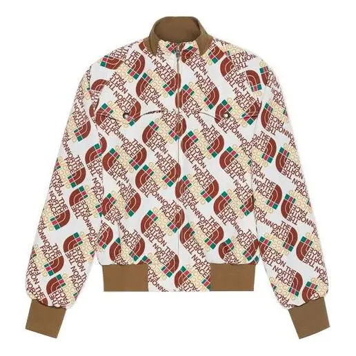 Gucci X The North Face Aviator Jacket - Brown