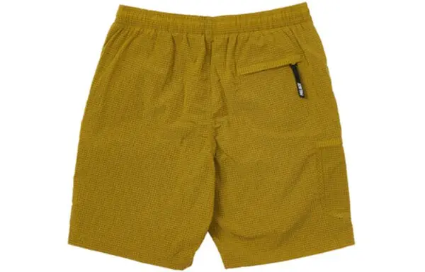 PALACE Ss22 Cripstop Grid Shorts - Yellow