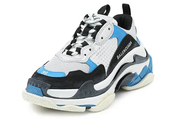 Balenciaga Triple S Sneakers - Blue/black/white