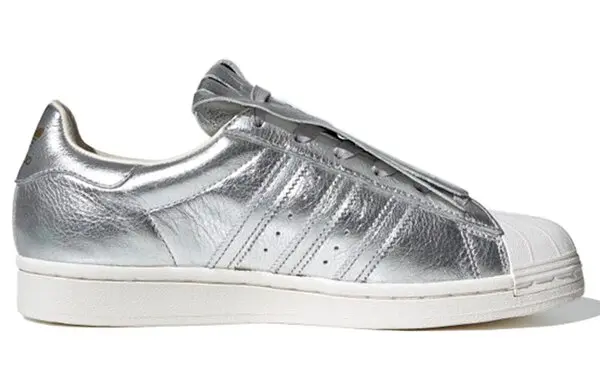 Adidas Superstar Fringe Metallic Sneakers