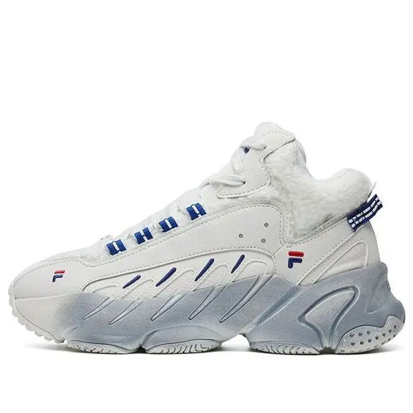 FILA FUSION Ade Mid Sneakers - White/blue