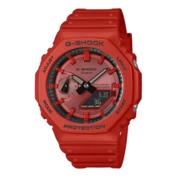 Casio G-shock Analog-digital Watch - Red