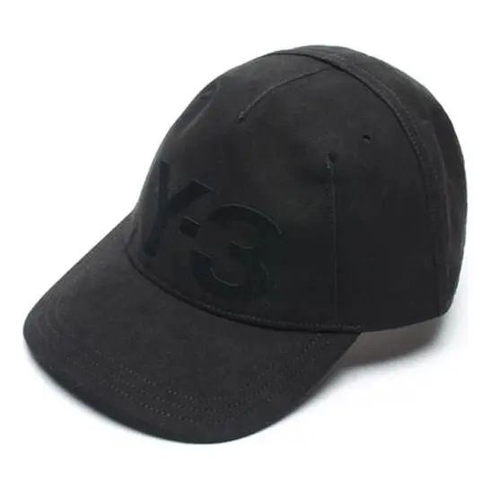 Adidas Y-3 Unconstructed Canvas Cap - Black