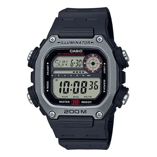Casio G-shock Digital 'black - Gray