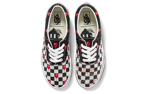VANS House Of Terror X Era "ityou'll Float Too" Sneakers - Black/red