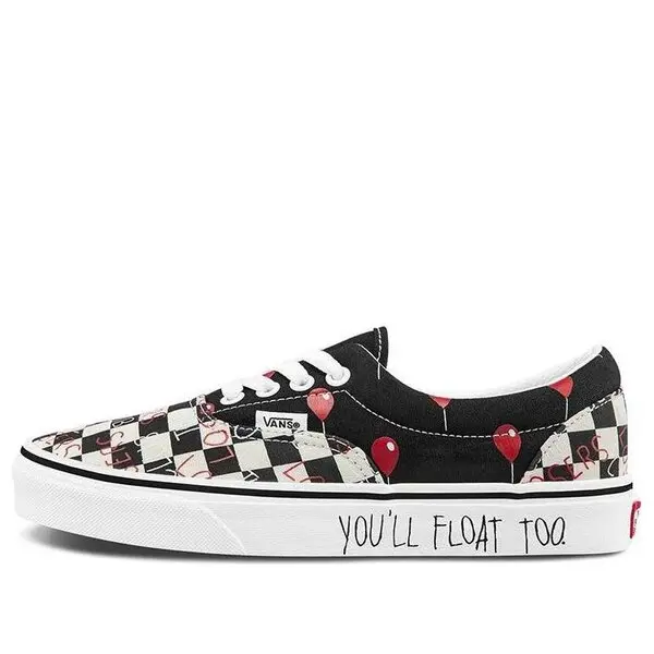 VANS House Of Terror X Era "ityou'll Float Too" Sneakers - Black/red
