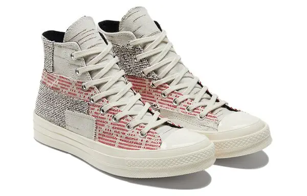 CONVERSE Chuck 70 Hi Patchwork Twill Sneakers