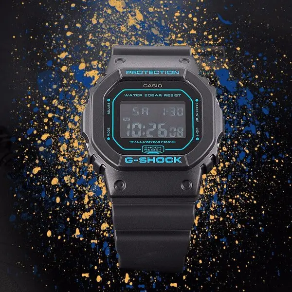 Casio G-shock Square Watch - Dark Blue