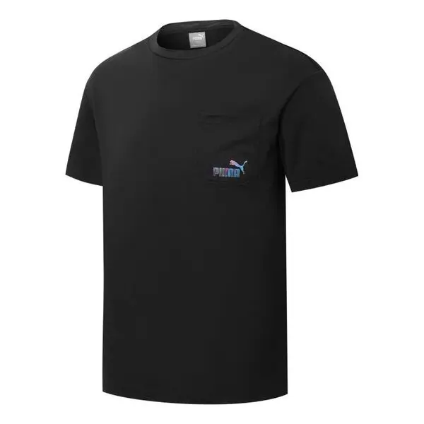 PUMA Skb Pocket Logo Tee - Black