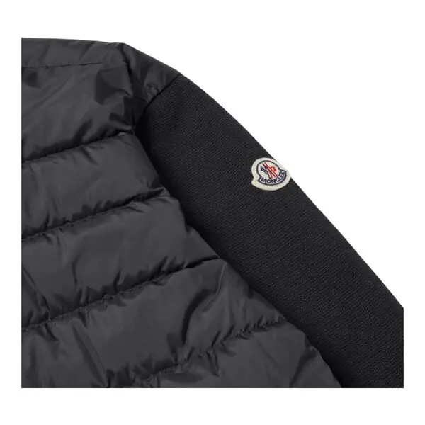 Moncler Padded Wool Cardigan Jacket