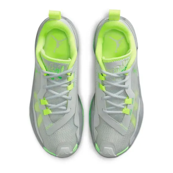 JORDAN Westbrook One Take 4 Sneakers - Light Silver/volt/particle Grey