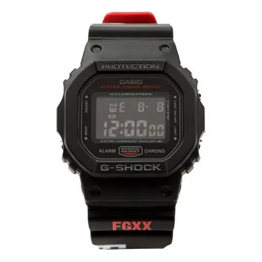 Casio G-shock Digital Watch - Black/red