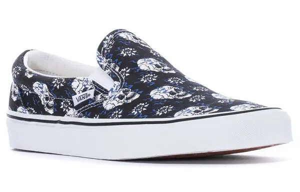 VANS Classic Slip-on "flash Skull" Sneakers