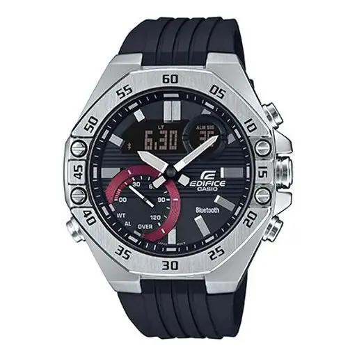 Casio Edifice Sapphire Crystal Quartz Analog/digital Watch - Silverblack