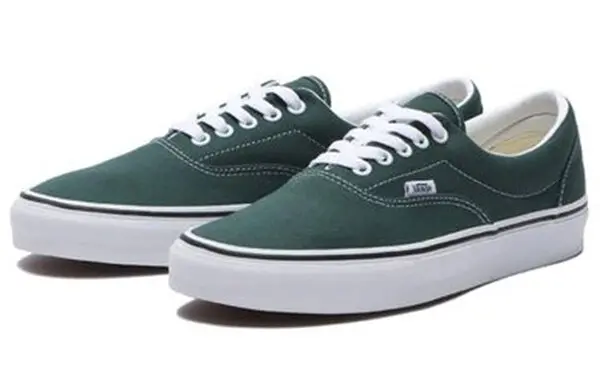 VANS Era Low Top Lace-up Sneakers - Green