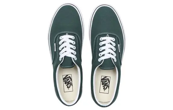 VANS Era Low Top Lace-up Sneakers - Green