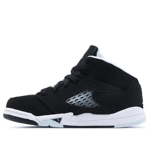 JORDAN Air 5 Retro High Top Sneakers - Black