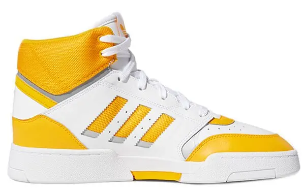 Adidas Originals Drop Step High Top Sneakers - Yellow