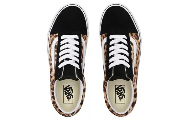VANS Old Skool "leopard" Sneakers - Black/leopard
