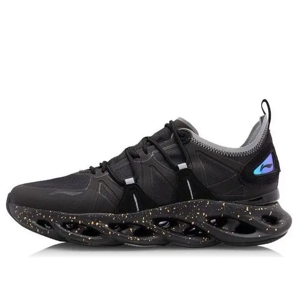 LI-NING Arc Low Top Sneakers With Shock Absorption - Black