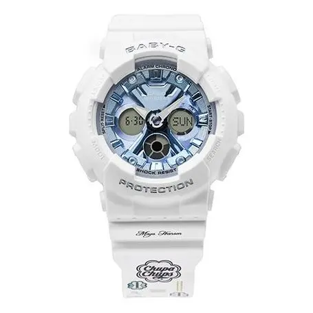 Casio Baby-g Blue Watch - White