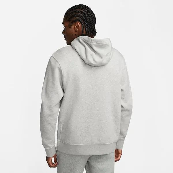 Nike Fleece Pullover Hoodie - Grey/black
