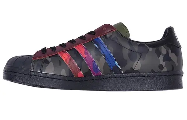 Adidas X A Bathing Ape Superstar 'mixed Camo