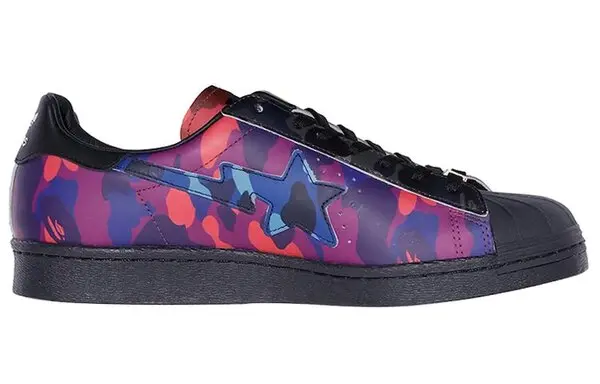 Adidas X A Bathing Ape Superstar 'mixed Camo