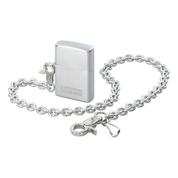 Supreme Chain Zippo Lighter - Silver