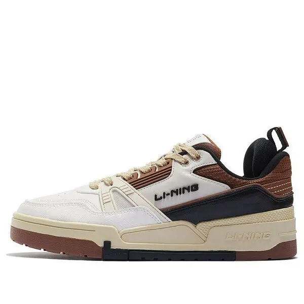 LI-NING 001 Btc Sneakers - White/brown