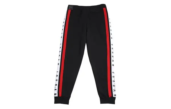 JORDAN Bundle Feet Sports Fleece Lined Basketball Long Pants - Black