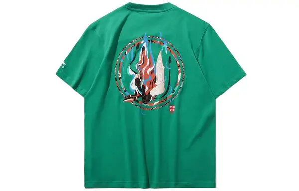 LI-NING Ss20 Series Printing Short Sleeve Couple Style