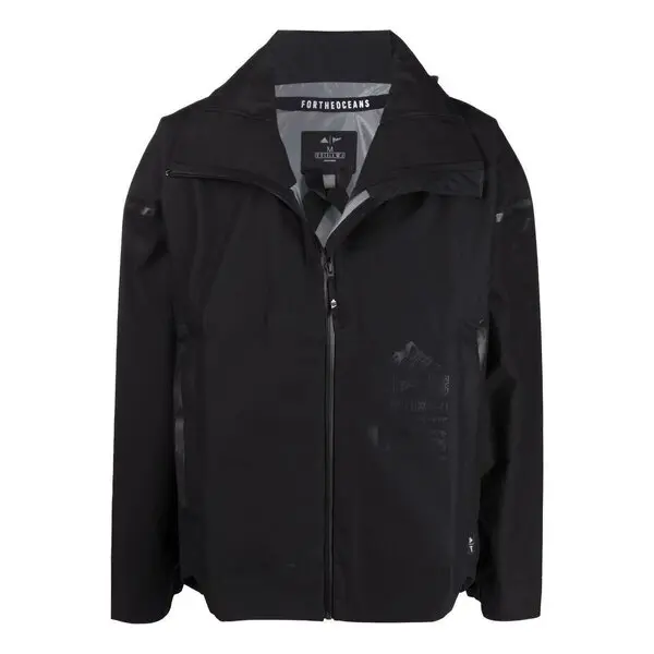 Adidas Originals Logo Printing Stand Collar Sports Jacket - Default Colorway